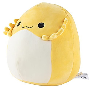 Squishmallows 8" Bertwin The Bearded Dragon - Officially Licensed Kellytoy Plush - Collectible Soft & Squishy Lizard Stuffed Animal Toy - Add to Your Squad - Gift for Kids, Girls & Boys - 8 Inch