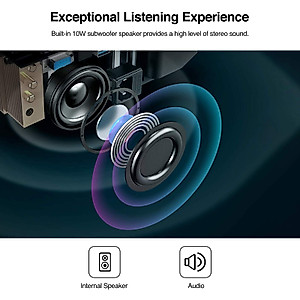 WIKISH 6500L Outdoor LCD Projector Full HD 200" Display Home Theater Movie Projector Zoom Gaming for Smart Phone Dvd Hdmi Usb Av Tv Stick Laptop Ps4