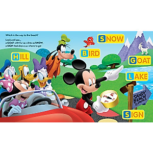 Disney Mickey Mouse Clubhouse - My First Smart Pad Electronic Activity Pad and 8-Book Library - PI Kids