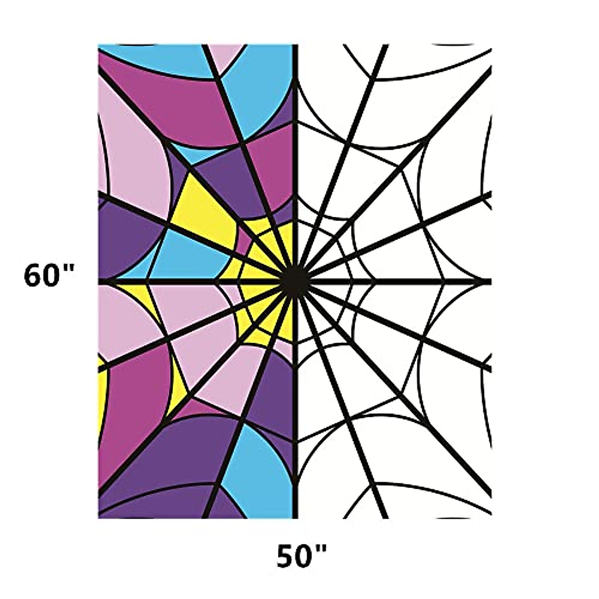 Wednesday Flannel Throw Blanket Cozy Soft Lightweight Throw Blankets Wednesday Flannel Blanket for Sofa, Bed, Couch, Office, Travel, RV, Camping Wednesday Throw Blanket for Kids Adults 60x50 in