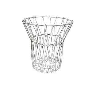 Decorative Flexible Wire Folding Fruit Basket by Trademark Innovations