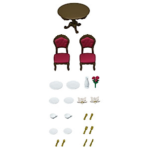 Calico Critters, Town Series, Furniture Sets, Doll House Furniture, Calico Critters Chic Dining Table Set