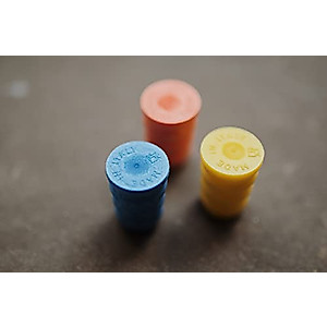 Wine stoppers, 6 x silicone wine bottle stoppers, reusable beverage stopper, multicolored.