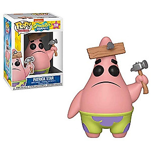 Funko Pop! Animation: Spongebob Squarepants - Patrick with Board, Multicolor, Standard