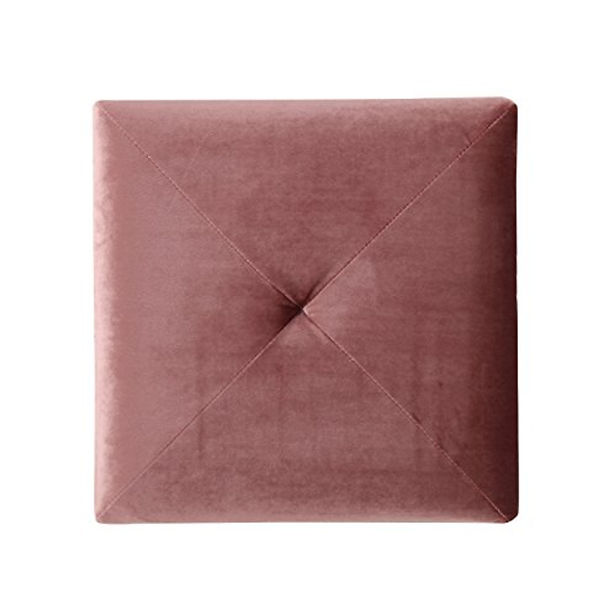 Christopher Knight Home Allen Glam Velvet Ottoman, Blush