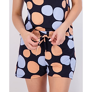 3 Pack: Womens Cami PJ Top and Shorts Pajama Sets Short Pajamas Women PJs Sleepwear Sexy Two Piece Lingerie Lounge Plaid Silk Tank Cute Matching Soft Satin Night Wear Womans Loungewear - Set 6, L