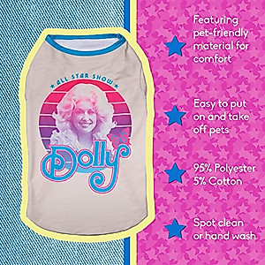 Doggy Parton White All Star Show Dolly Tee - XXL