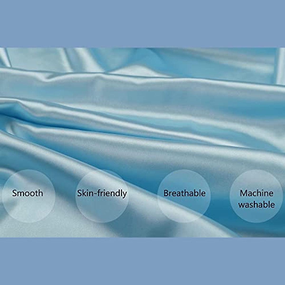 Satin Nursing Pillow Cover Slipcover Set 2 Pack Ultra Soft Silk Compatible with Boppy Pillow for Breastfeeding Pillow Case (White + Pink)