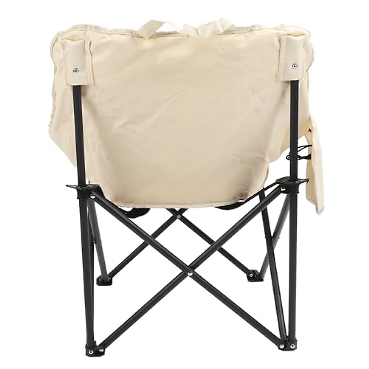 USB Heated Camping Chair Portable Foldable Travel Chair with 3 Levels Heating, Warmth and Comfort, Stainless Steel Frame, Slip Resistant Chair Feet, for Picnic, Fishing, Beach