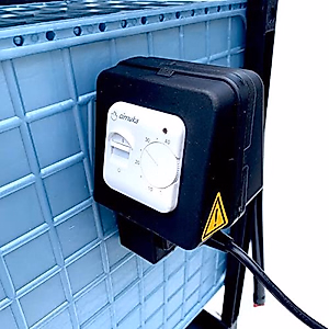 Hatching Time Automatic 20” Space Heater For Chicks, Self-Regulated, Stainless Steel, Heating Element, Fits Chick Brooders, HT03E Cimuka, 125 W, 68-104F (20-40C)