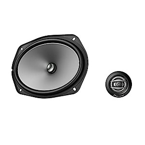 PIONEER TS-A692C A Series 6" x 9" 450 W Max Power, Carbon/Mica-Reinforced IMPP Cone, 20mm PI Tweeter - Component Speakers (Pair)