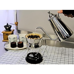 Kalita Coffee Dripper 'TSUBAME' WDS-185 2-4 Person Use Stainless Steel 5097