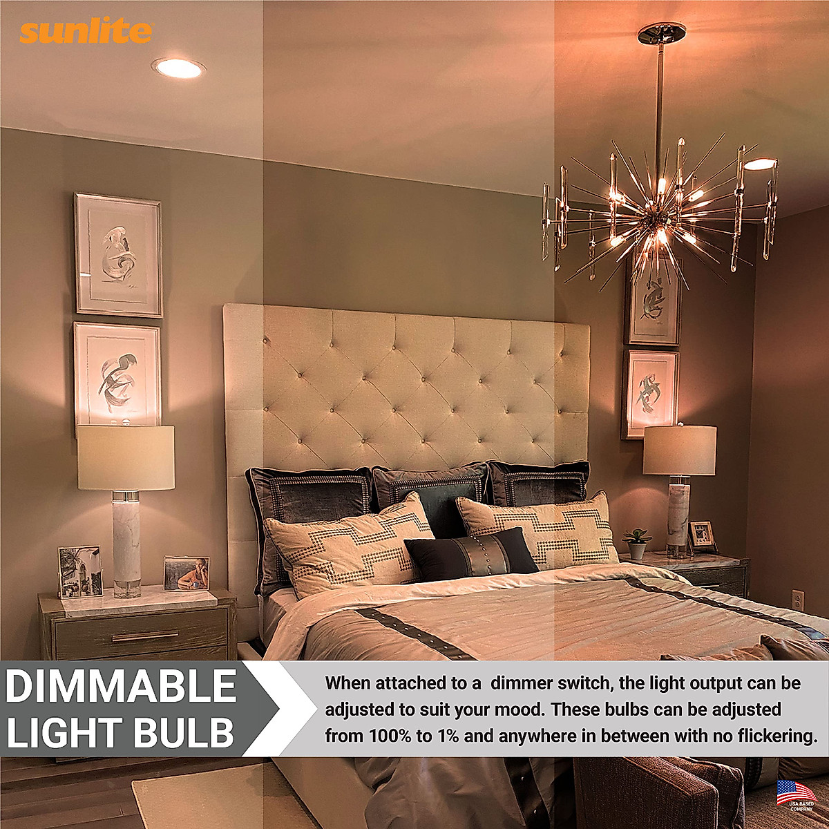 Sunlite 41717 Incandescent T4 Tubular Light Bulb, 15 Watts, 75 Lumens, Candelabra E12 Base, Dimmable, 2000 Hour Life Span, 2600K Warm White, 10 Count