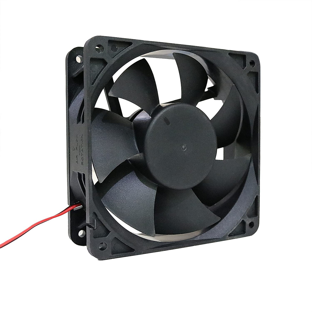 Twinklebay 120 x 38mm Cooling Fan, Replacement for AFB1212SHE High CFM 12038 Cooling Fan, 120 x 120 x 38mm with 2 Pins 2 Wires Connector (12V DC)