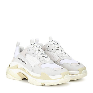 Replacement Laces for Balenciaga Triple S (White & Black)