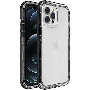 LifeProof for Apple iPhone 12 Pro Max, Slim DropProof, DustProof and Snowproof Case, Next Series, Clear/Black