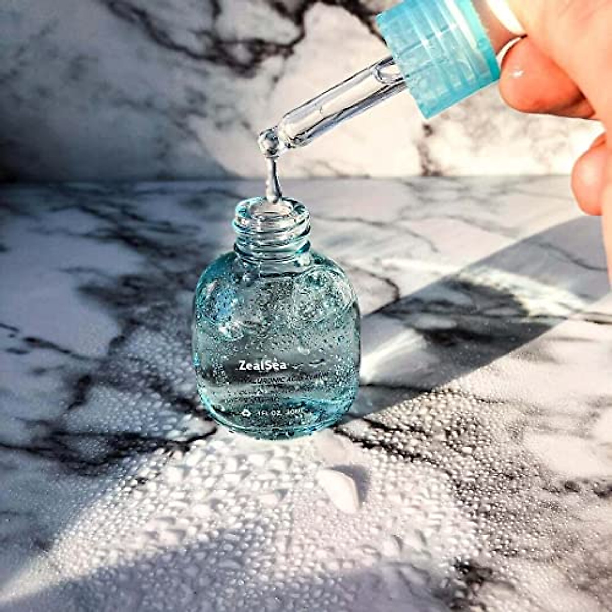 ZealSea 2% Pure Hyaluronic Acid Serum for Face with Vitamin B5, Hydrating Serum to Smooth Dry and Sensitive Skin, Deep Moisturizing Face Serum for Women, Anti-Aging Facial Serum for Fine Lines, 1 Fl Oz