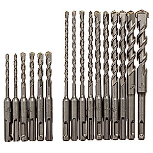 16 Piece Carbide Tipped BIT, Masonry Drill Bit Set, SDS Plus!!!