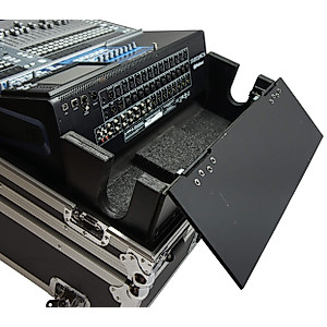 Harmony Audio HCPRE2442DHW Flight Dog House Road Case Compatible with Presonus StudioLive 24 Mixer
