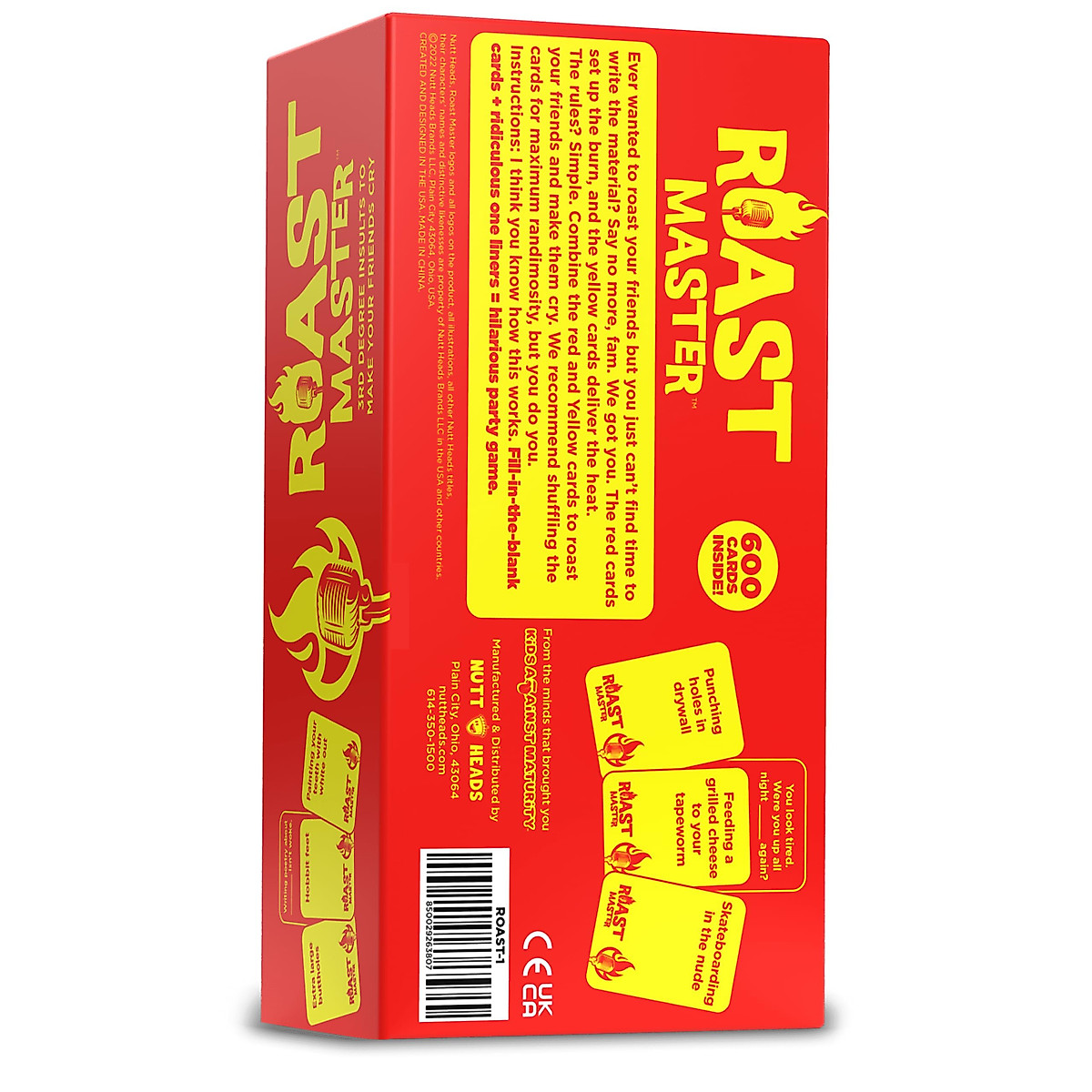 RoastMaster Card Game, Hilarious Roast Game for Party Game Nights - New Adult Card Game by Kids Against Maturity (First Edition)