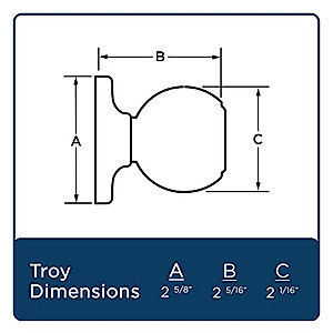 Weiser Lock GA12 T15 Knob Dummy Welcome Home Satin Nickel