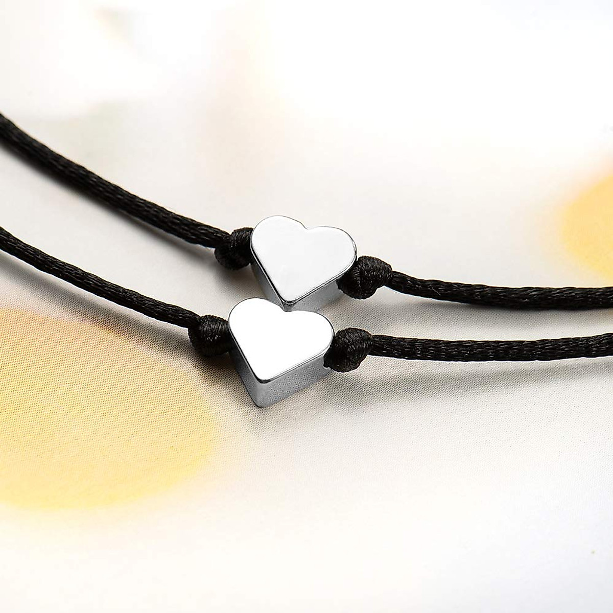 MANVEN Mothers Day Gifts for Mom from Daughter, Mothers Day Gifts from Kids Mom Gifts Birthday Gifts for Mom and Daughter Jewelry Bracelets Mommy and Me Heart Matching Wish Bracelets