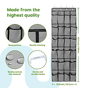 Unjumbly Over Door Shoe Organizer Bundle