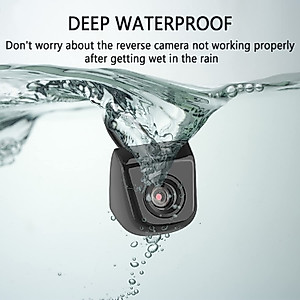 HD Night Vision Rear View Camera,100° Wide Angle+Distance Guideline Waterproof Backup Camera for Cars,One of The Most Safety Blindspot Camera for Cars,SUVs,Trucks,RVs