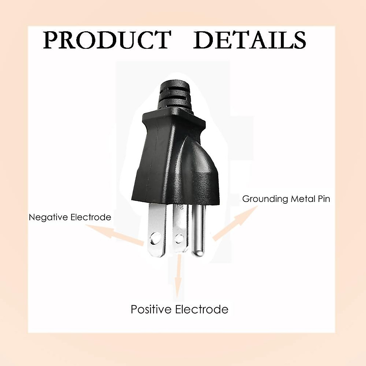 Neutral Ground Bonding Plug for Portable Inverter Generator Surge Guard Generator with Floating Neutral on RV.Camper for Open Ground Error. Compatible with EcoFlow/Honda/Champion generators