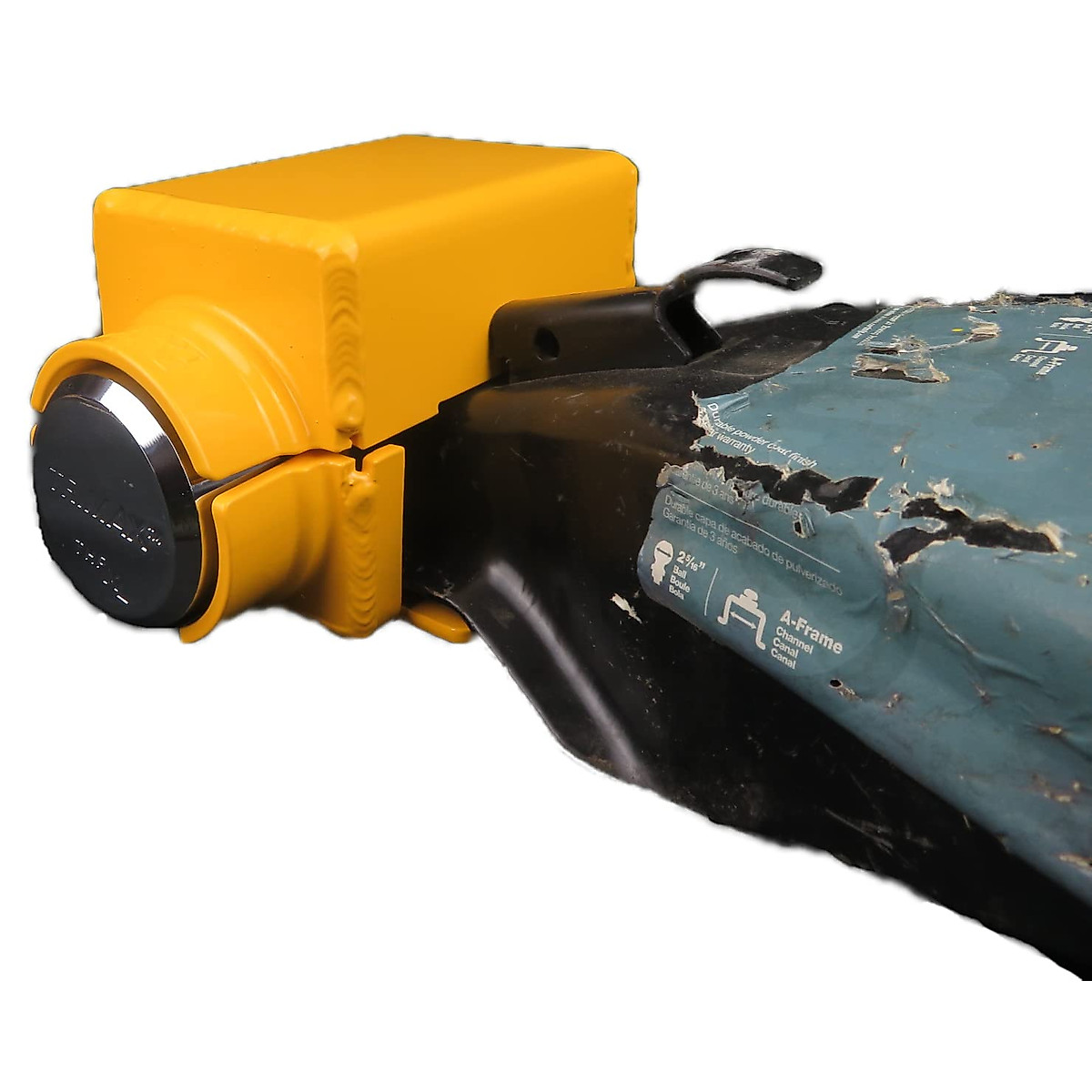 Ft. Knox Locks Curt Style Bumper Pull Coupler/Hitch Trailer Lock with Trimax Puck Lock