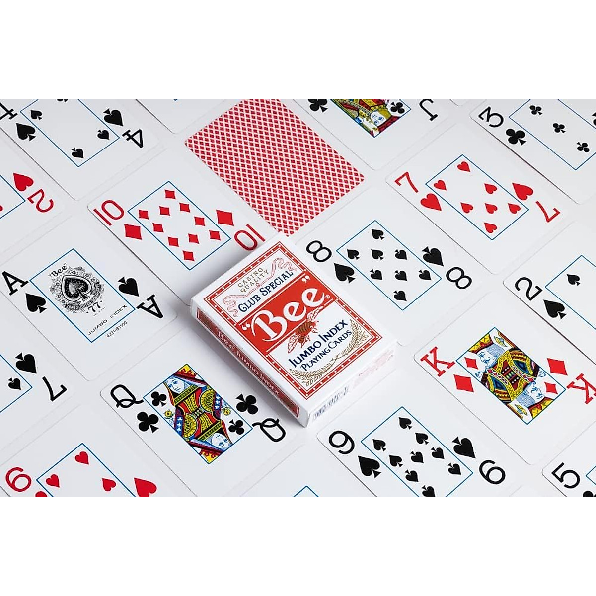 Bee Jumbo Index Playing Cards(Colors May Vary)