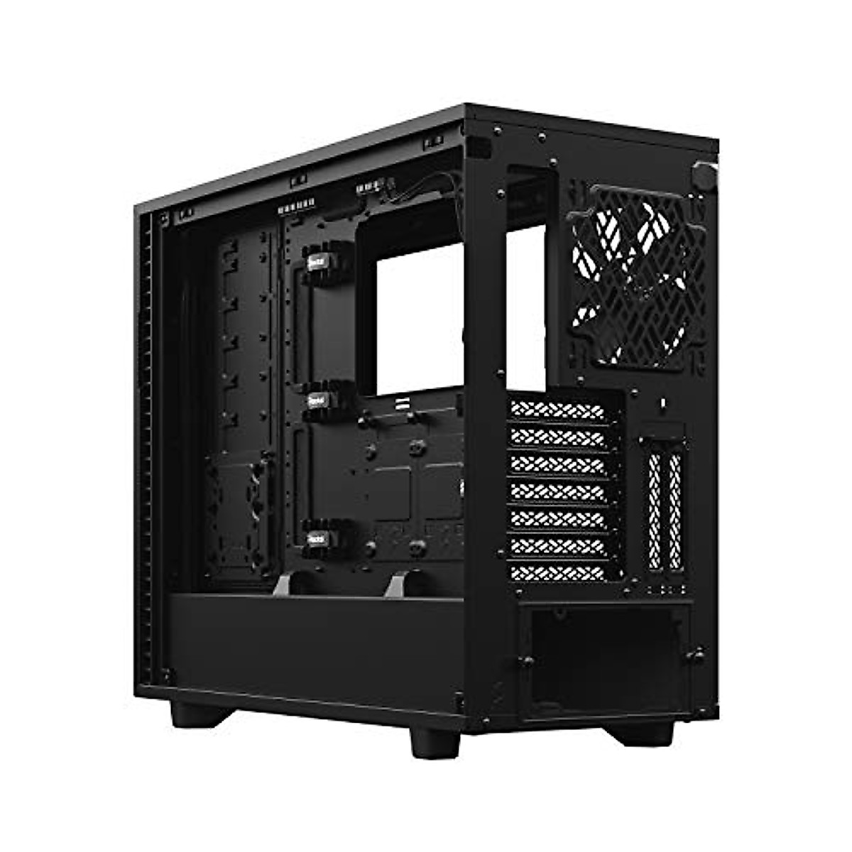 Fractal Design Define 7 Black Brushed Aluminum/Steel E-ATX Silent Modular Dark Tempered Glass Window Mid Tower Computer Case