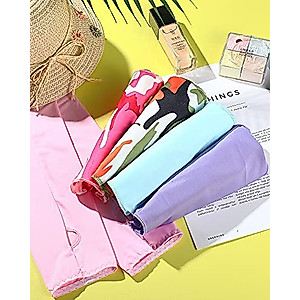 14 Pieces Women Cooling Shawl Arm Sleeve with Finger Hole Anti-UV Golf Cooling Shawl Arm Sleeve Sun Protection Breathable and Comfortable for Golfing, Driving, Riding, Fishing, 14 Colors