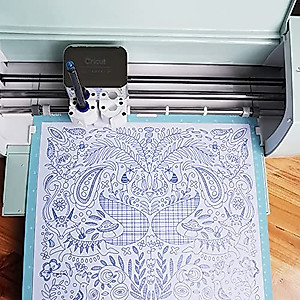 SPPQ 14 Packs Pen Adapter Set Compatible with Cricut (Explore Air, Explore Air 2, Air 3, and Maker,Maker 3), Pen Holder Compatible with (Sharpie/Bic/Crayola/Sakura/Pilot/Pentel)