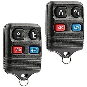 Key Fob Keyless Entry Remote fits Ford Expedition Explorer/Lincoln Aviator Navigator/Mercury Mountaineer (CWTWB1U322), Set of 2