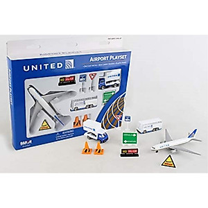 UNITED AIRLINES PLAYSET 2019 LIVERY