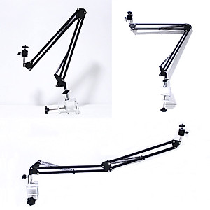 Stand Projector Mount Adapter Flexible Projector Stand Angle Adjustable Projectors Stand Multiple Adjustment Hold up to 2.2 Lbs for Projectors