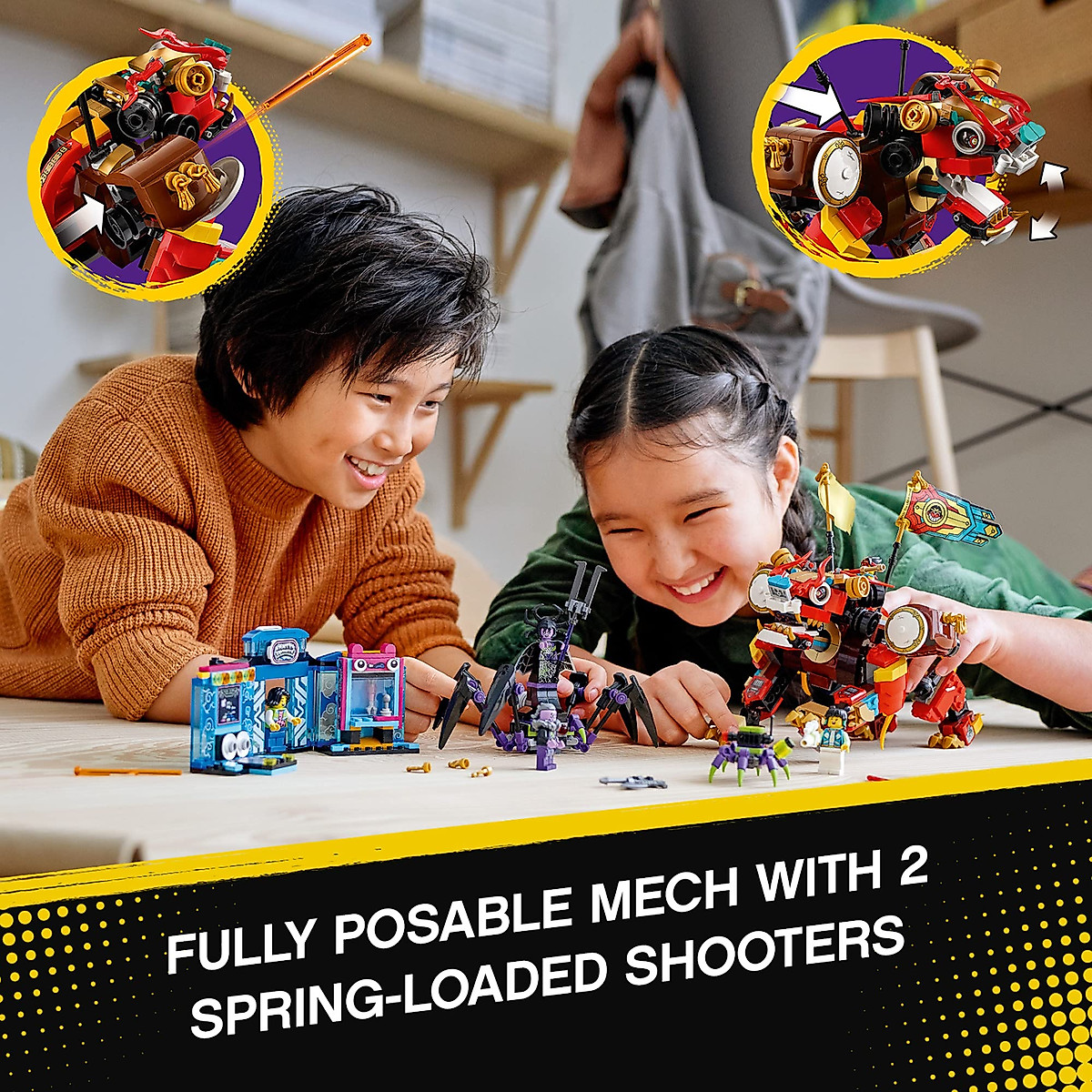 LEGO Monkie Kid: Monkie Kid's Lion Guardian 80021 Building Kit (774 Pieces) Amazon Exclusive