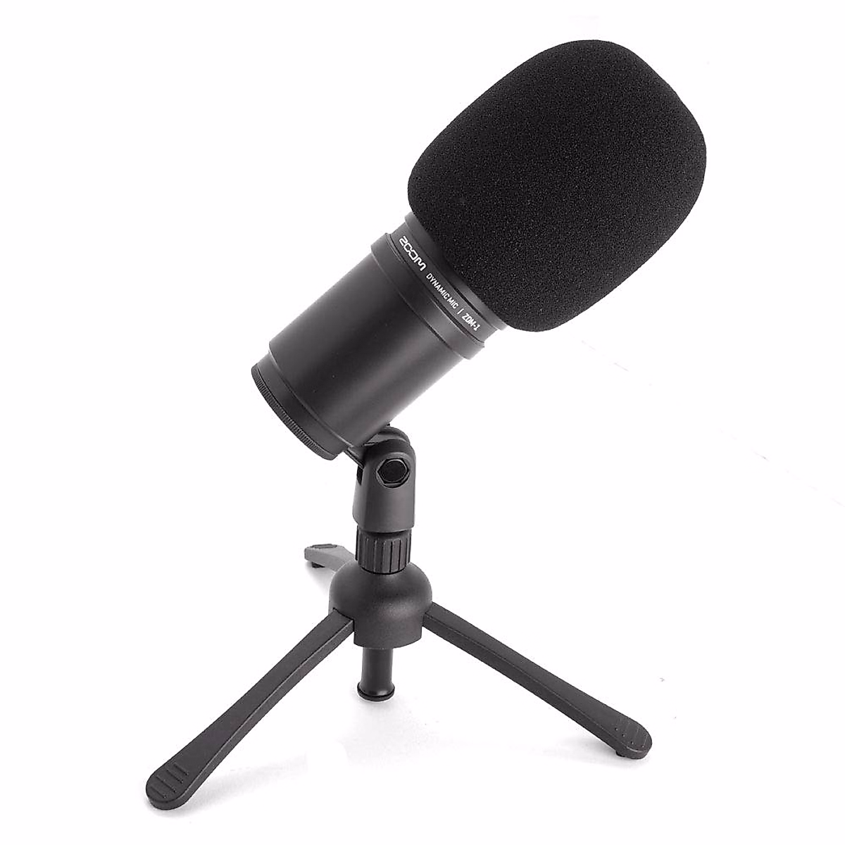 Zoom LiveTrak L-8 Portable 8-Channel Digital Mixer and Multitrack Recorder Bundle with 4x Zoom ZDM-1 Mic with Headphones, Windscreens and Stands + Cleaning Cloth – 4 Person Podcasting Bundle