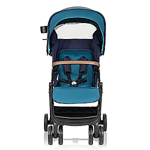 Evenflo Gold Otto Self-Folding Lightweight Travel Stroller (Sapphire Blue)