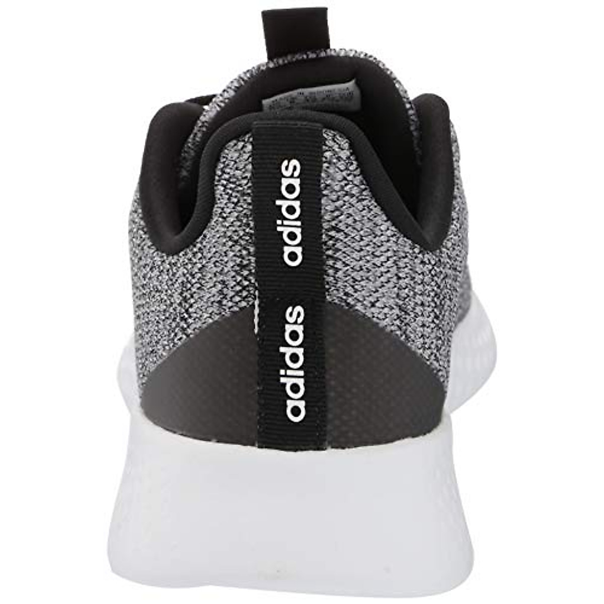 adidas Women's Puremotion Running Shoe, Black/White/Black, 7.5