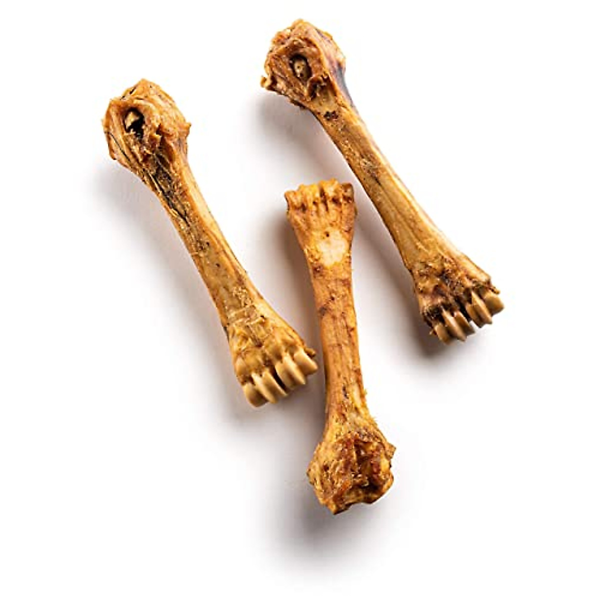 Jack&Pup 11" Shin Bones for Large Dogs | Roasted, Savory, Large Dog Bones for Aggressive Chewers (3 Bones)
