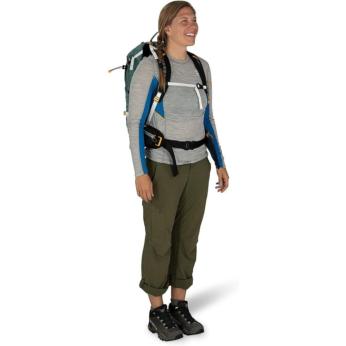 Osprey Sirrus 24 Women's Hiking Backpack, Tunnel Vision Grey