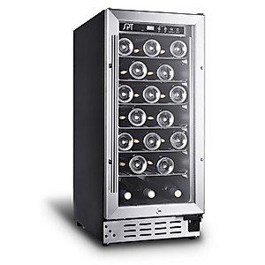 SPT WC-3302US 33-Bottle Under-Counter Wine Cooler Commercial Grade