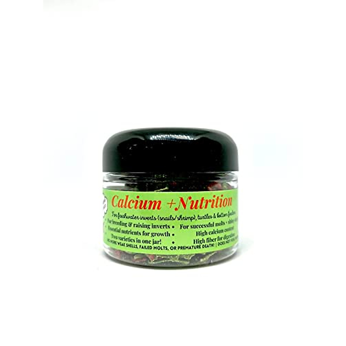 Calcium + Nutrition - Great for Picky Eaters and Growth - Snails, Shrimp, Bottom Dwelling Fish, Plecos, Crabs, and More! … B09X3LBXZP