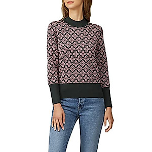 Kate Spade New York Rent the Runway Pre-Loved Floral Spade Turtleneck, Multicolored, Medium