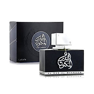 Al Dur Al Maknoon Silver 100 ml EDP by Lattafa Perfumes Spray Fruity Smoky