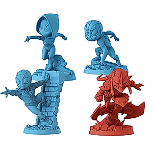 CMON Marvel United Enter The Spider-Verse Expansion | Tabletop Miniatures Game | Strategy Game | Cooperative Game for Adults and Kids | Ages 14+ | 1-4 Players | Avg. Playtime 40 Minutes | Made by CMON