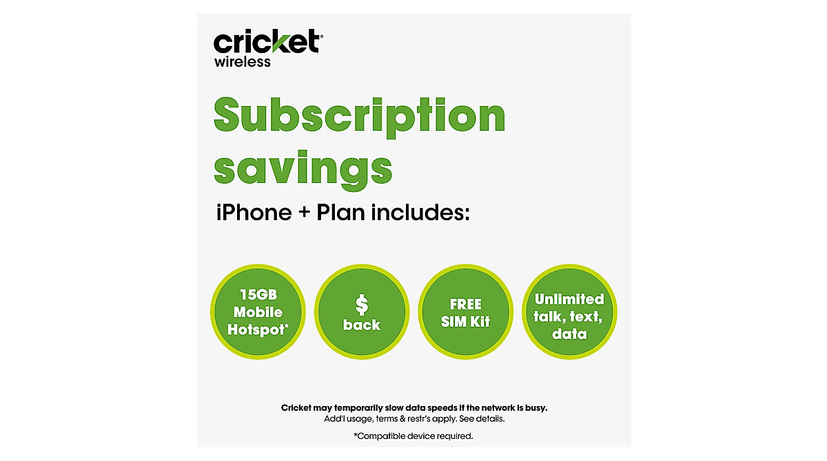 Apple iPhone 11 Pro Max 256GB with Cricket Plan