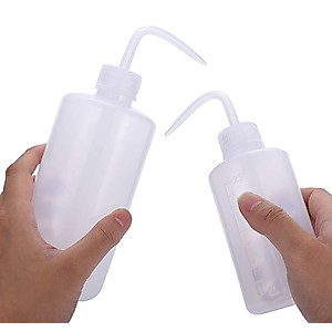 Mayitr Squeeze Bottle Water Dispenser Diffuser - Wash Squirt Bottle, Succulent Watering Can for Indoor Plants Flower Wash Bottle Plastic (1000 ml)